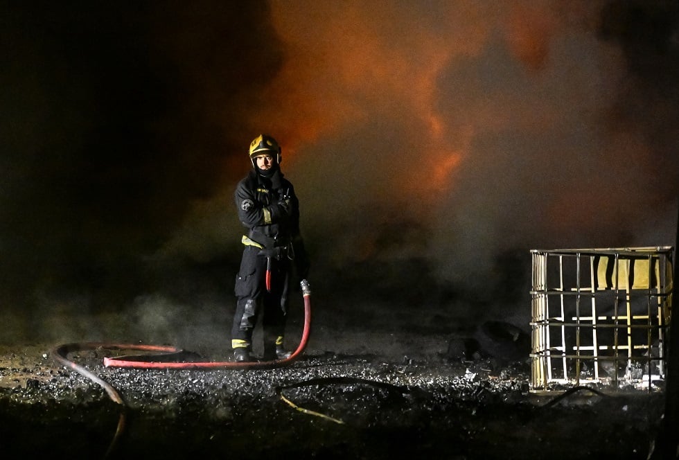 Avipsky Oil Refinery Fire Extinguished After Drone Debris · Daily Beirut